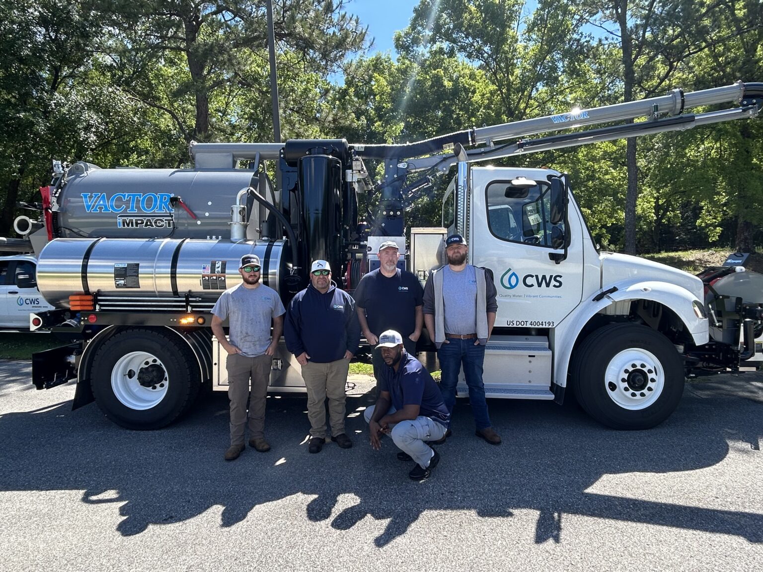 CWS Acquires New Vacuum Truck to Support Expanded Scope in Hoover, AL ...